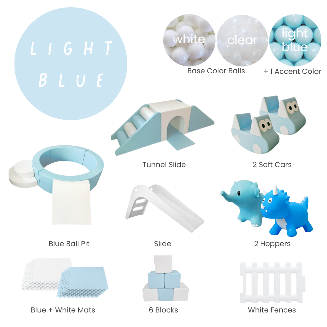 Light Blue Luxe - PIXIE Soft Play